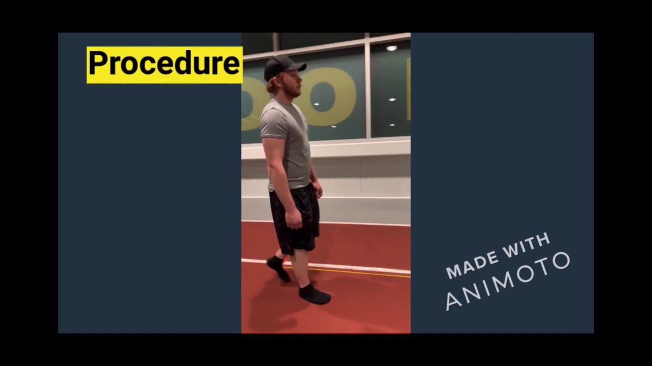 3 Minute Walk Test - YouTube