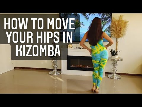 KIZOMBA Hip Work in Basic Step 2 - YouTube