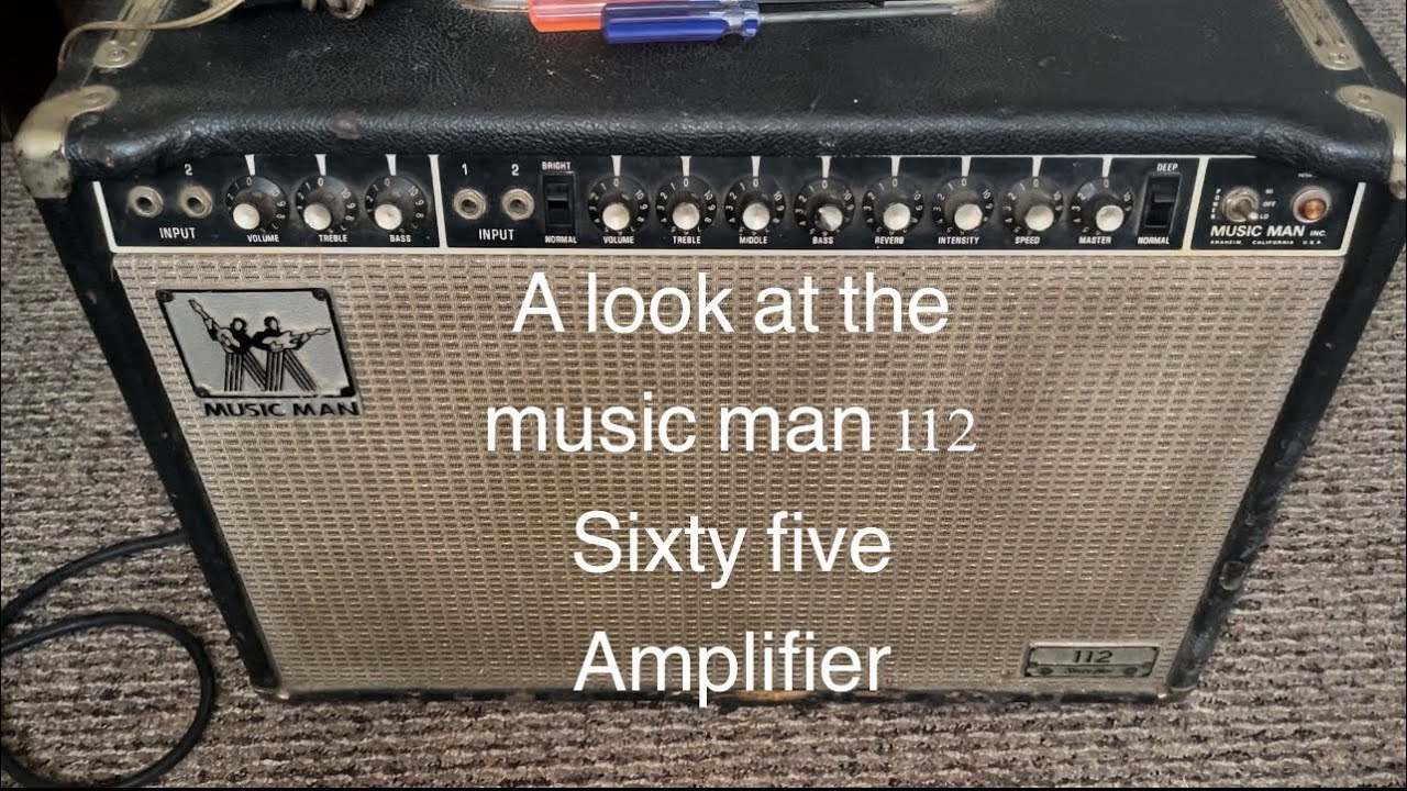 The music man 112 sixty five amplifier history and cleaning part 1 ...