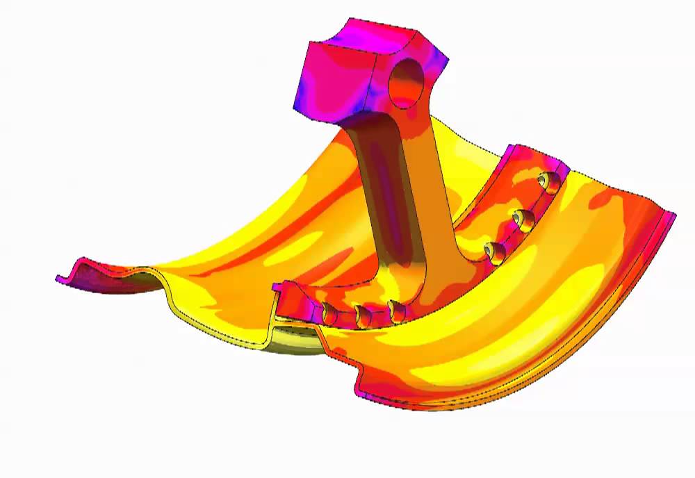 Car Wheel Finite Elements Analysis - YouTube