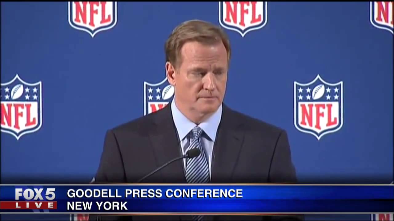 Roger Goodell NFL Press Conference - YouTube