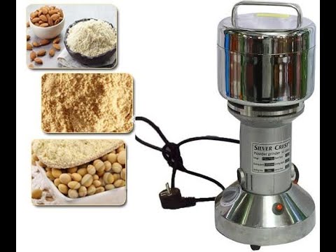 Silver Crest Powder Grinder, 150 and 400 Grams - YouTube