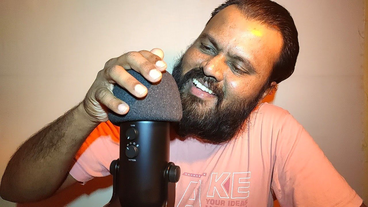ASMR Mic Rubbing With Cover - YouTube