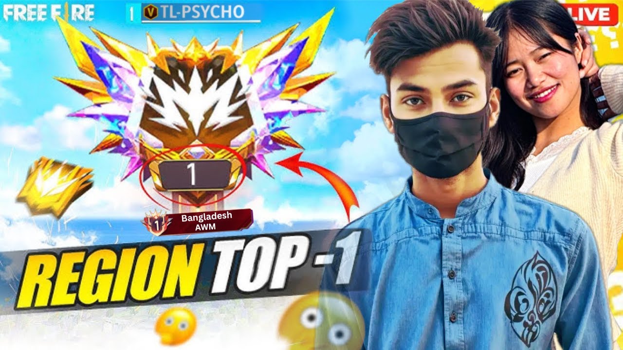 🔴 LIVE | Top 1 Grandmaster Push 🔥 | Free Fire Shorts Live | Psycho FF #shorts #shortslive # ...