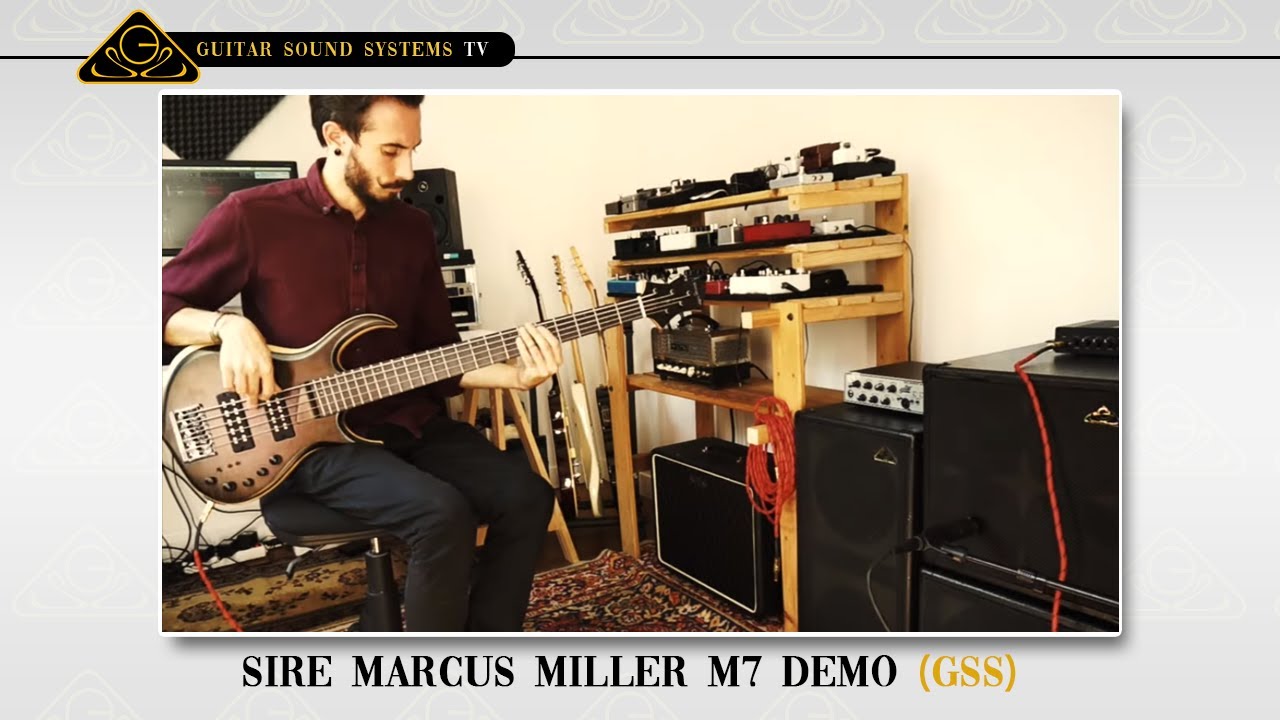 Sire Marcus Miller M7 demo (GSS) - YouTube