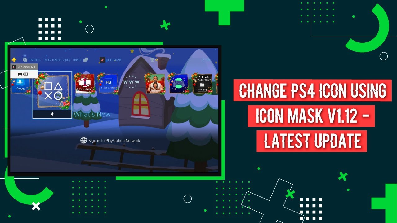 Change PS4 Icon Using Icon Mask v1.12 - Latest Update - YouTube