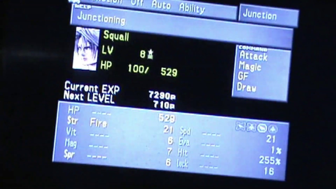 FF VIII Junction System Explained - YouTube