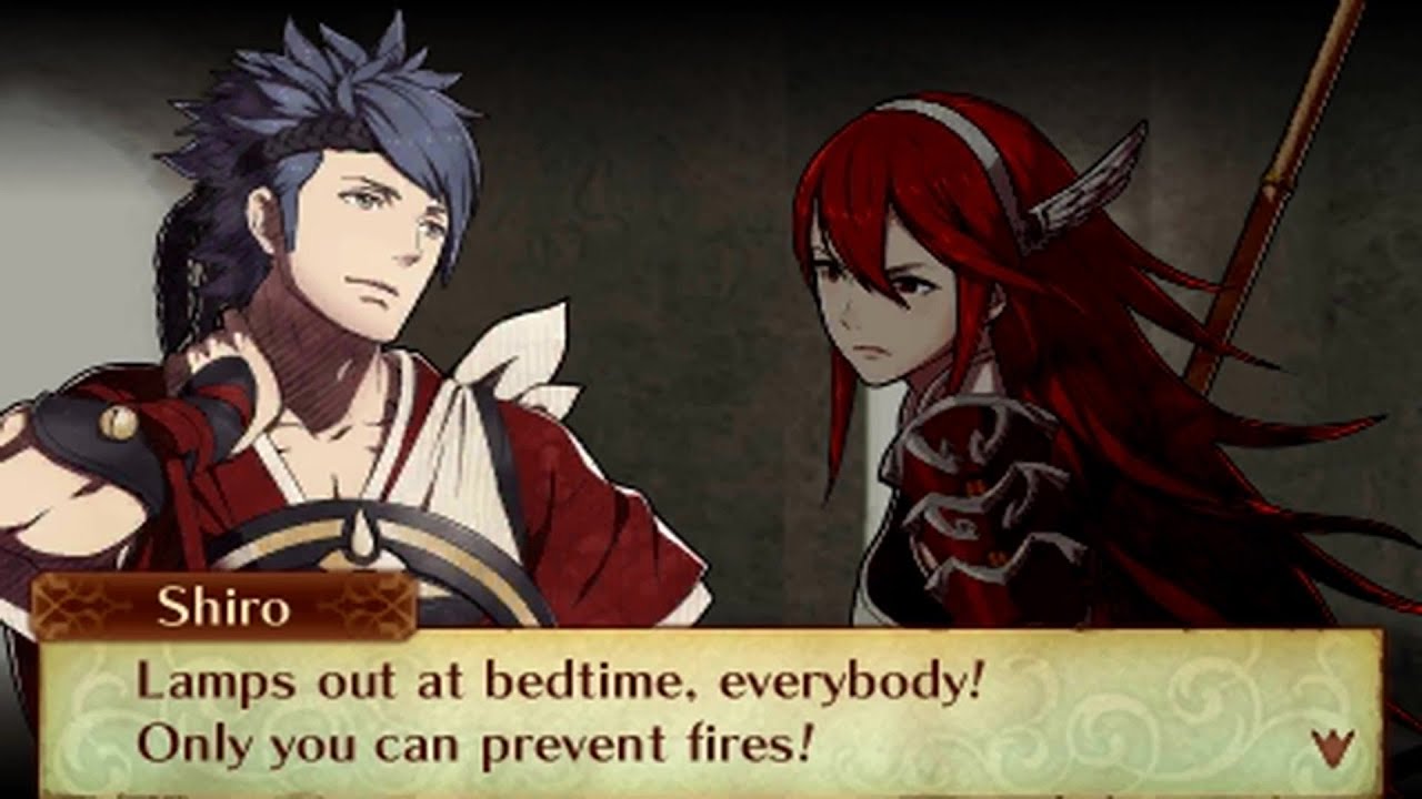 Fire Emblem Fates Birthright Caeldori And Shiro Support Conversations 8381