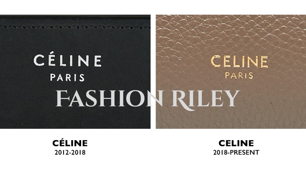 OLD CÈLINE VS NEW CELINE- a short Celine fashion history GRWM - YouTube