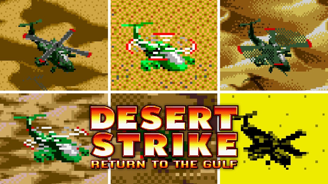 Desert Strike - Versions Comparison [HD 60 FPS] - YouTube