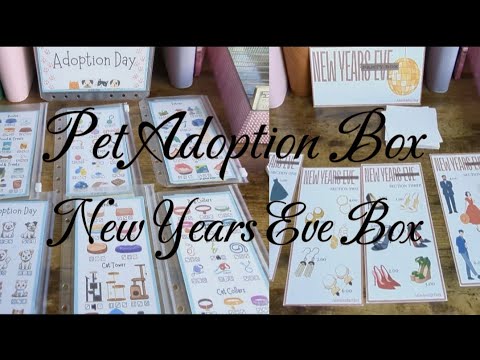 Pet Adoption Box/ New Years Eve Box/ Jan 10, 2025 - YouTube