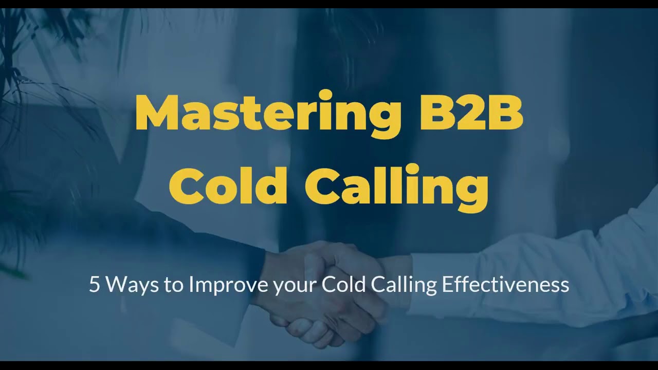 How to Use Cold Calling in Your Outbound Sales Development Strategy ...