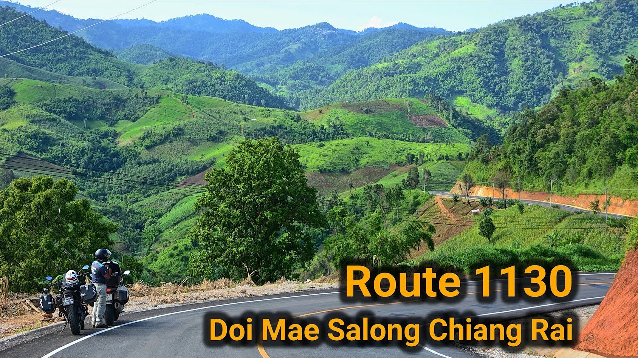 🇹🇭 Route 1130 | Doi Mae Salong | Chiang Rai - YouTube