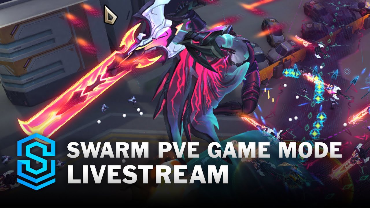 Swarm PVE Game Mode Livestream PBE - YouTube