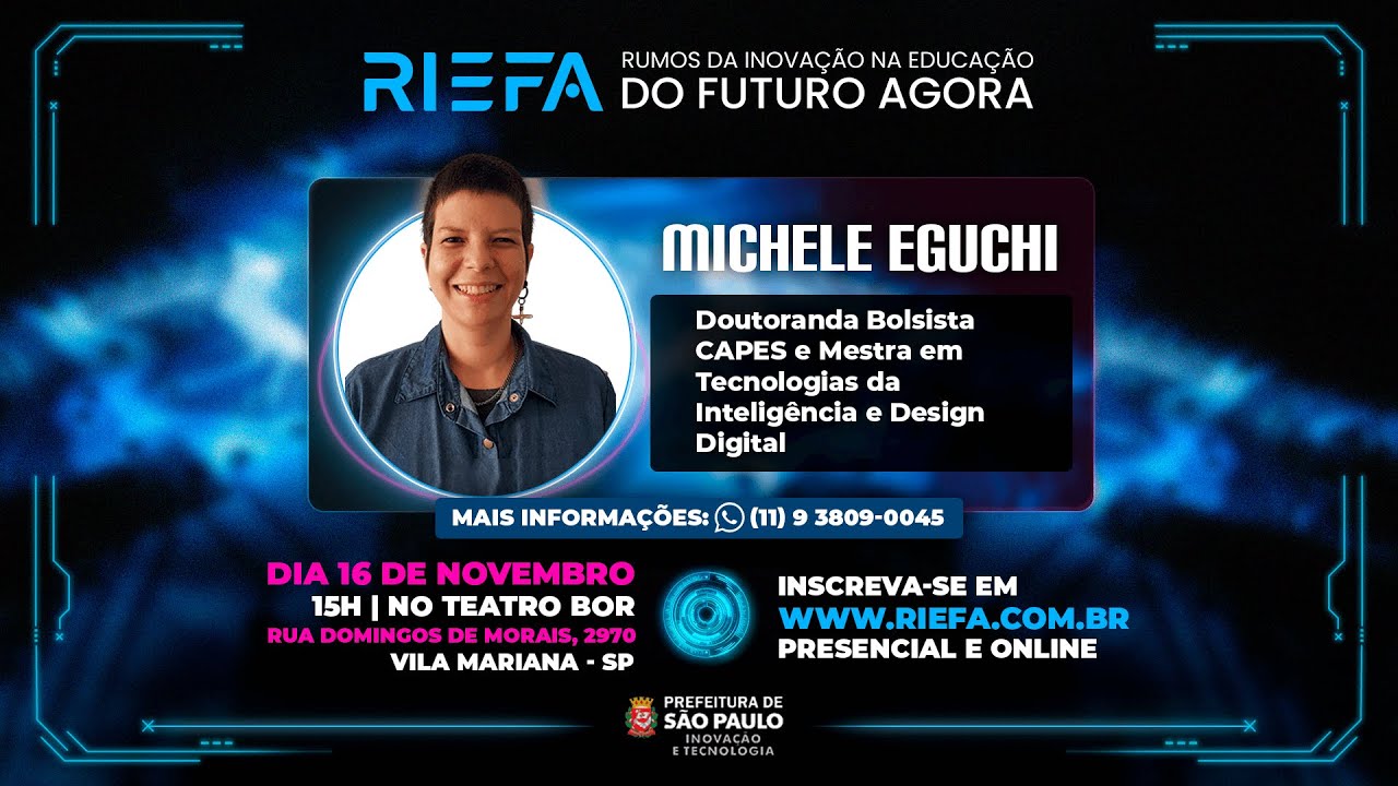 RIEFA: 15h | A Realidade Virtual e Aumentada na Educação - Profª ...