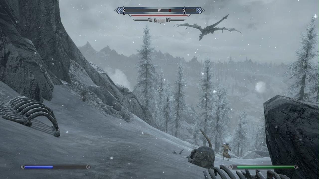 The Elder Scrolls 5 Skyrim AE PS5 - Dragon Lair # 2 - Shearpoint - YouTube