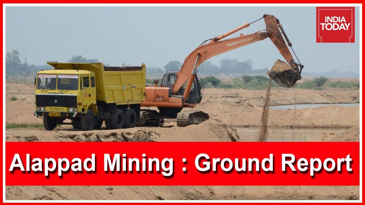Alappada Mining Row Kerala Coastal Village On The Verge Of Extinction India Today Ground