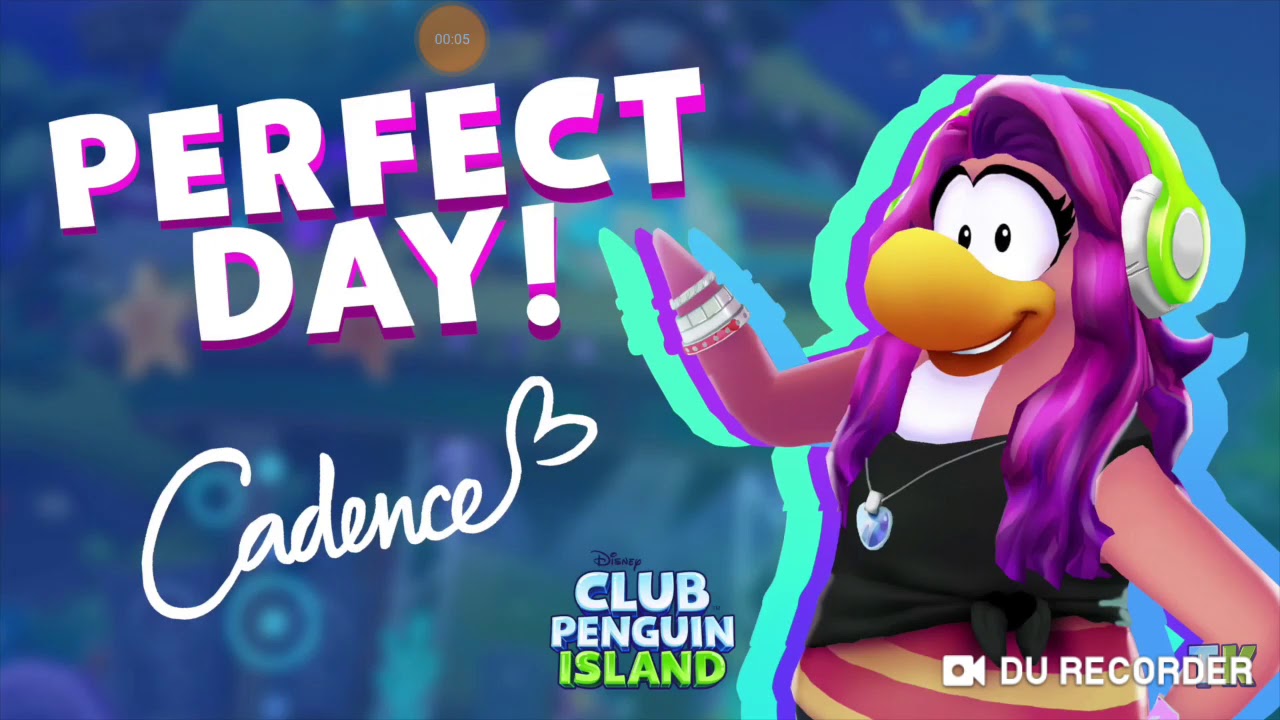 Club Penguin Island DJ Cadence Music Perfect Day - YouTube
