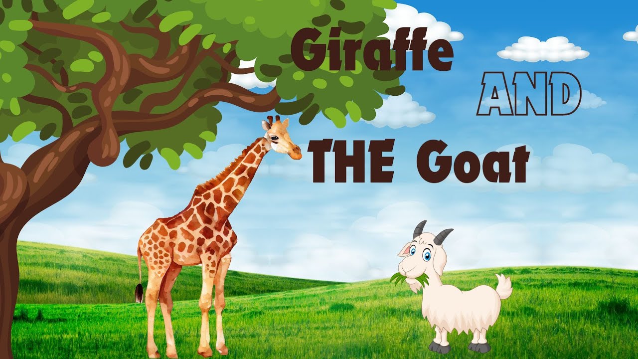 Kind Giraffe And The Goat || Kids Stories - YouTube