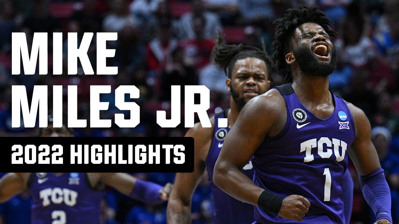 Mike Miles Jr. 2022 NCAA tournament highlights - YouTube