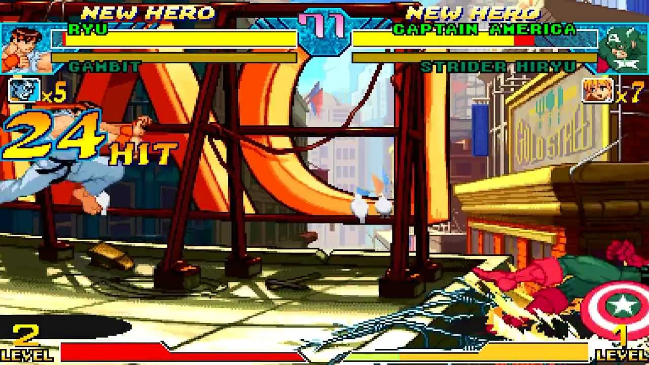 [HD]Marvel vs Capcom Ryu Combo[リュウコンボ] - YouTube