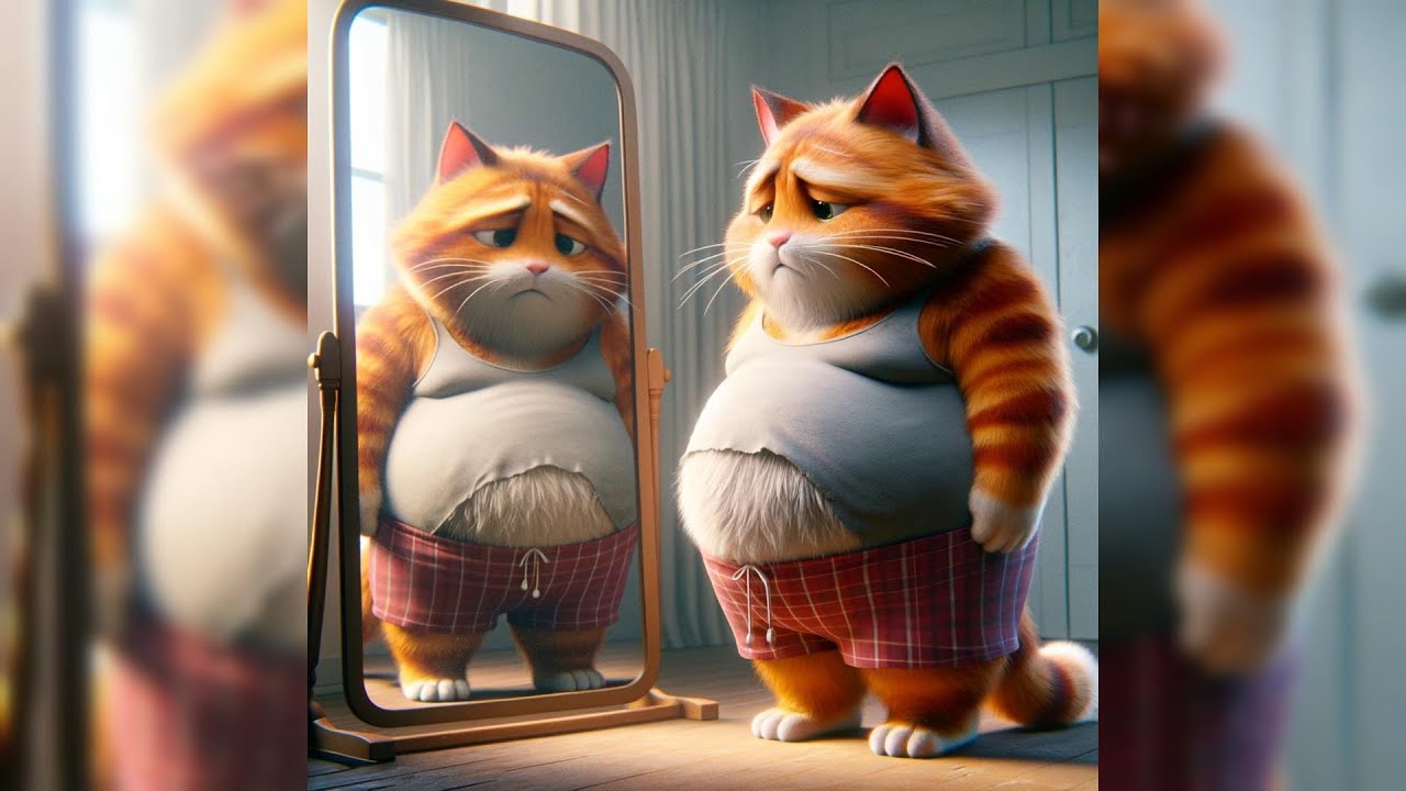 Fat Cat's Counterattack 🙀😿💕 - YouTube