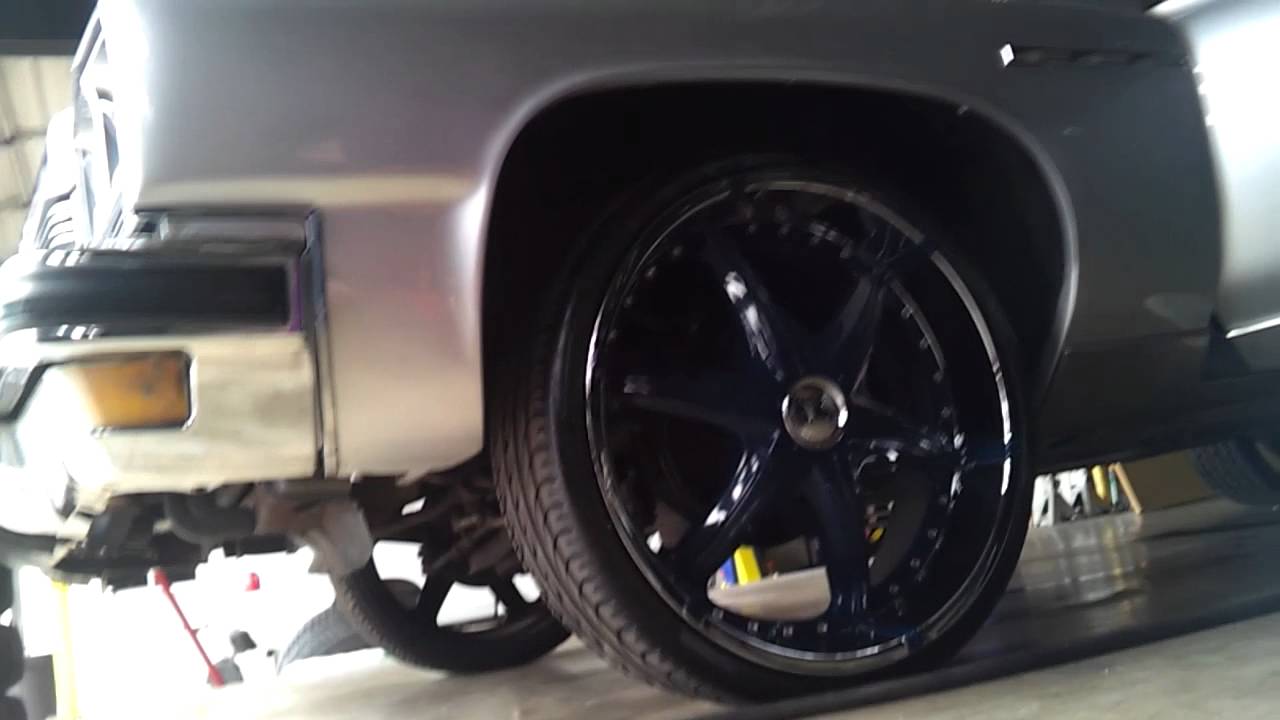 Wheel kings drop top donk with 4 memphis 15 - YouTube