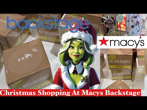 Black Friday Shopping Macys Backstage