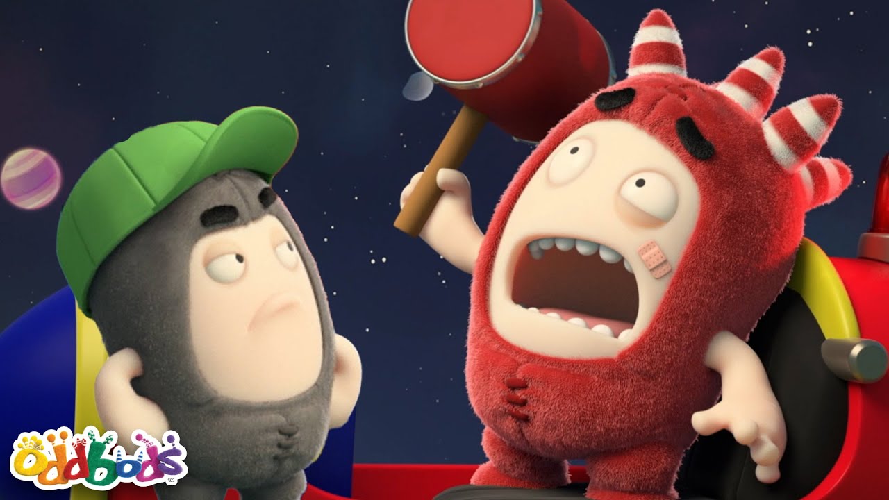 Space Trouble | Oddbods | Monster Cartoon for Kids - YouTube