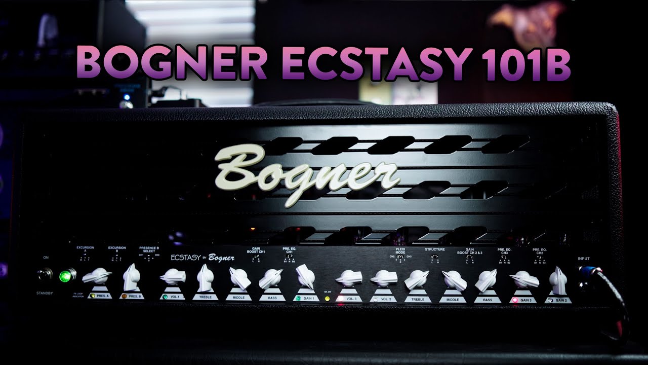 BOGNER ECSTACY 101B - LOW TUNED DEMO! - YouTube