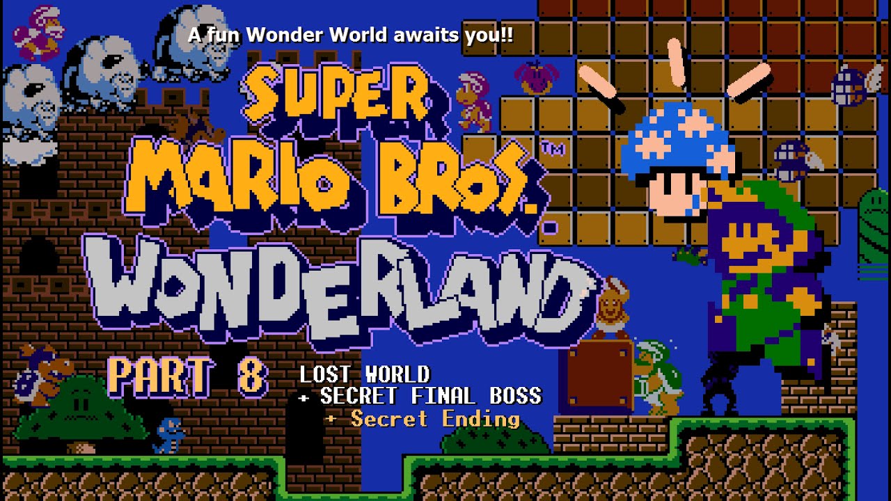 Super Mario Bros. Wonderland 87 - Part 8 | Special Wonder World ...
