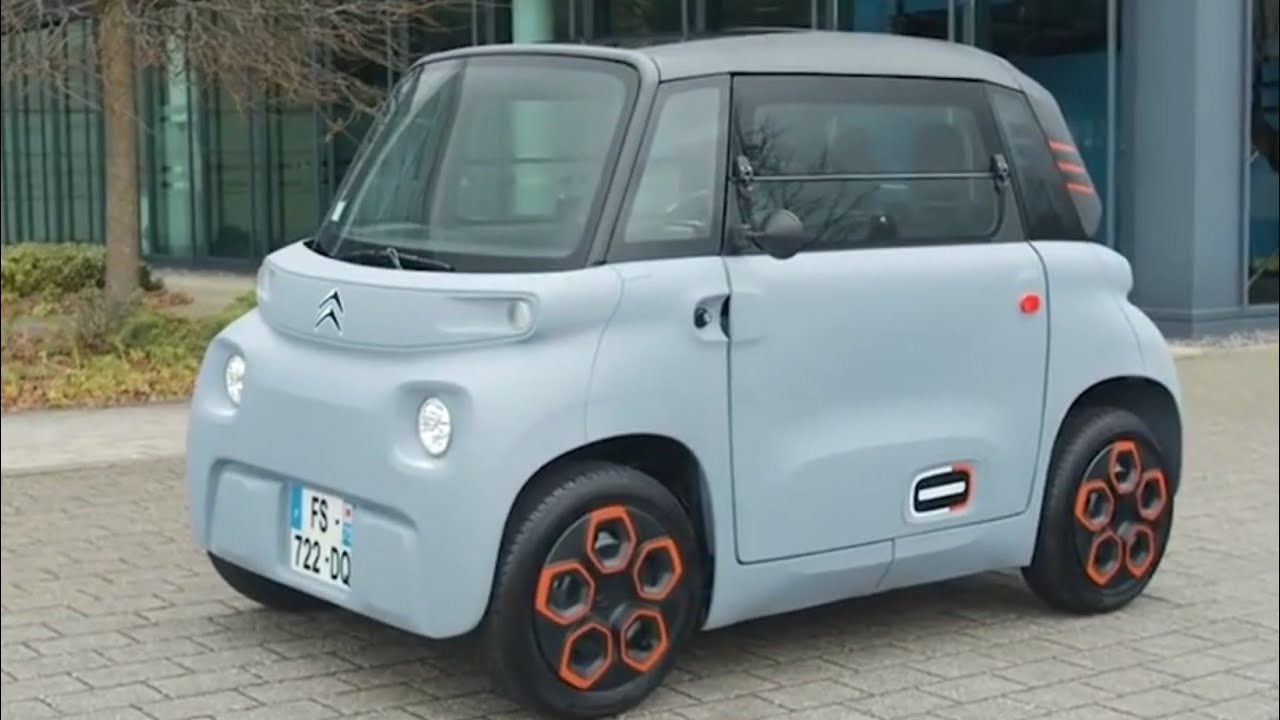 2023 Citroen Ami Cargo Electric Van Small Enough To Nip Around City ...
