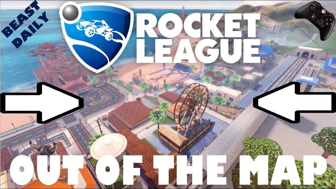 HOW TO GLITCH OUTSIDE ANY MAP IN ROCKET LEAGUE + SANDY SHORES EASTER ...