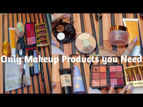 Only Makeup Products you Need/ Basic makeup for beginners / اب ہر کوئی ...