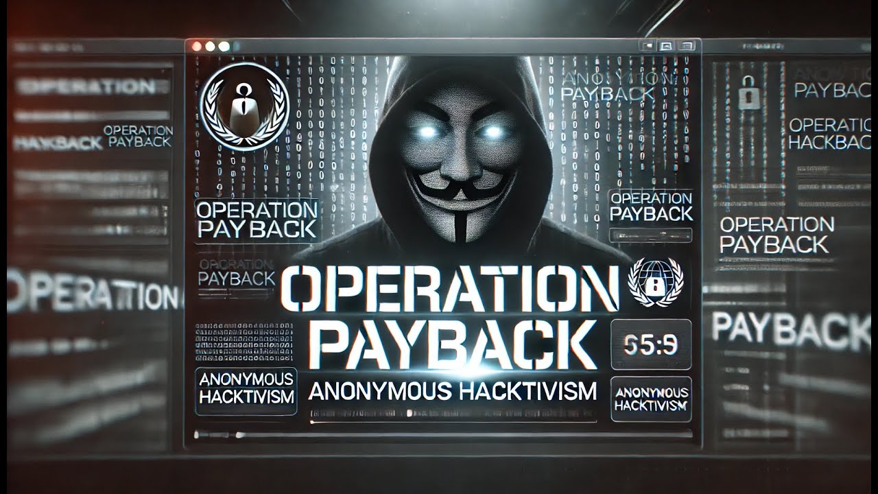 Sinister Cyber: Anonymous: The Truth Behind Operation Payback - YouTube