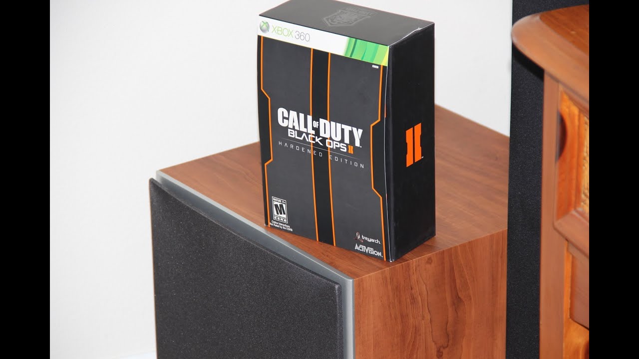 Call of Duty Black Ops 2 Hardened Edition Xbox Unboxing - YouTube