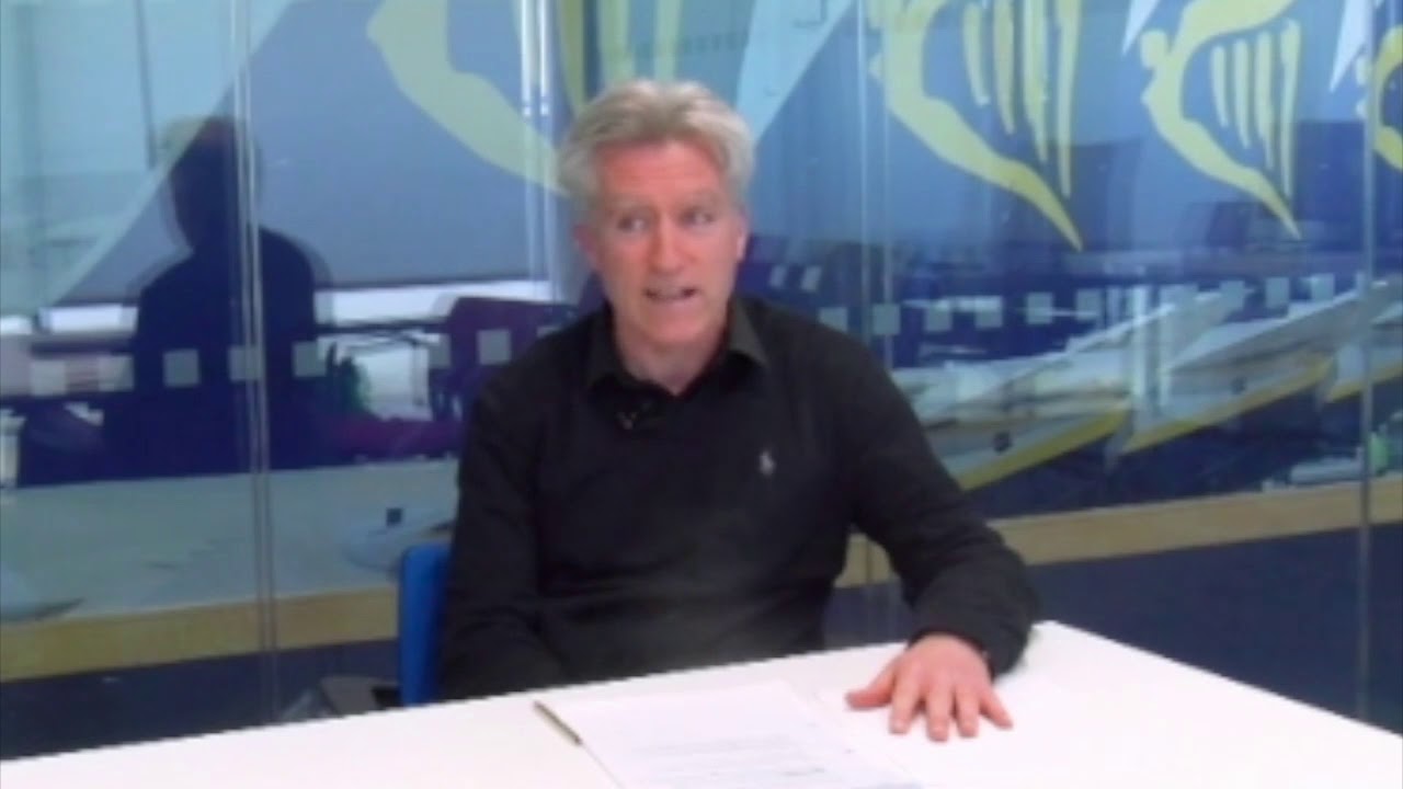 Neil Sorahan Ryanair B737 Max delayed until October - YouTube