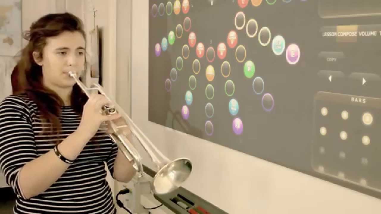 Playing along in O-Generator - YouTube