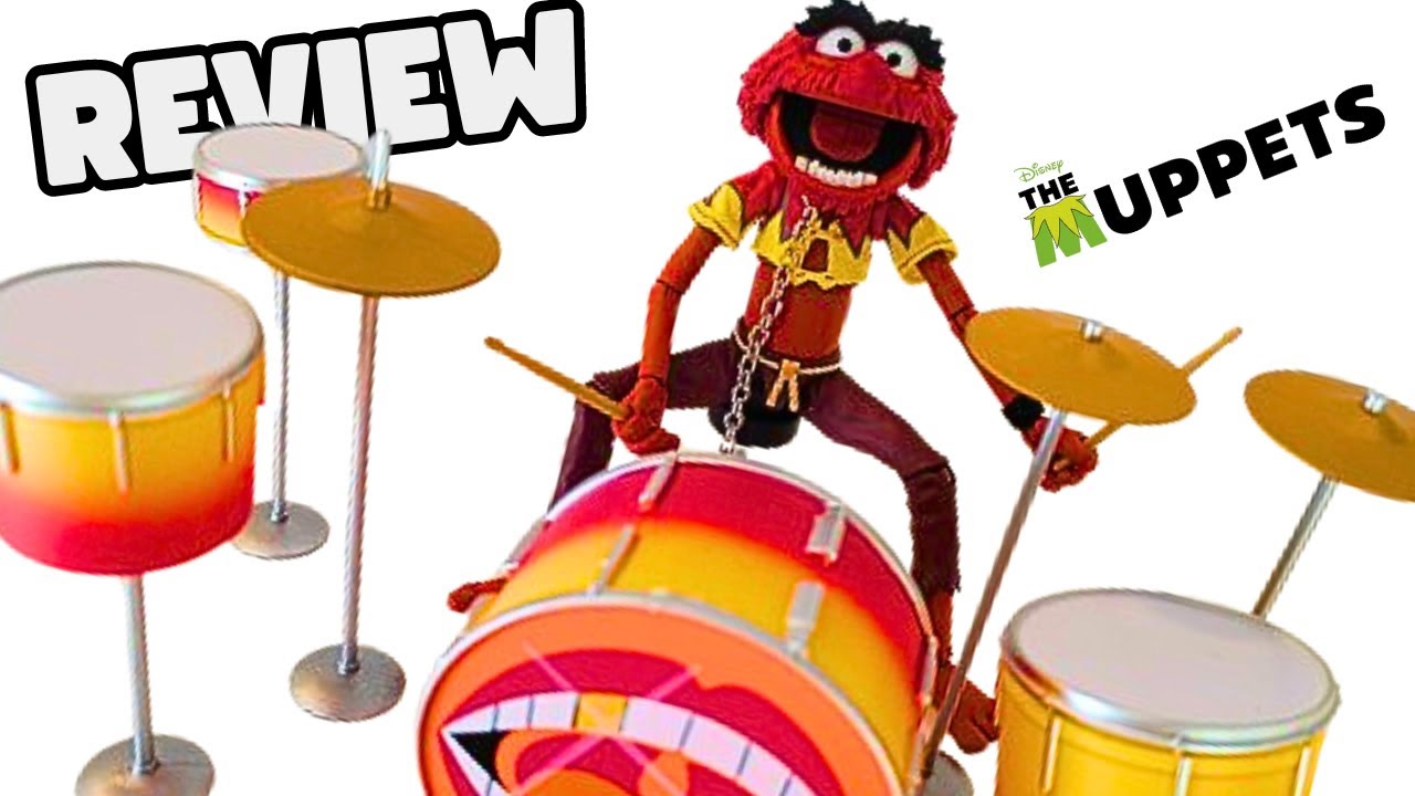 The Muppets Animal Figure Review - Diamond Select Toys Animal - YouTube
