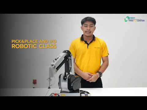 แนะนำคอร์สอบรม STEP4: Pick&Place and I/O Robotic Class (DOBOT MG400) สำหรับบริษัทโดยเฉพาะ - YouTube