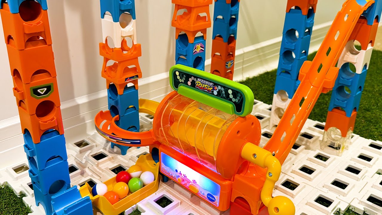 Satisfying Video | Viral Marble Run Race ASMR | MARBLE RUSH ULTIMATE ...