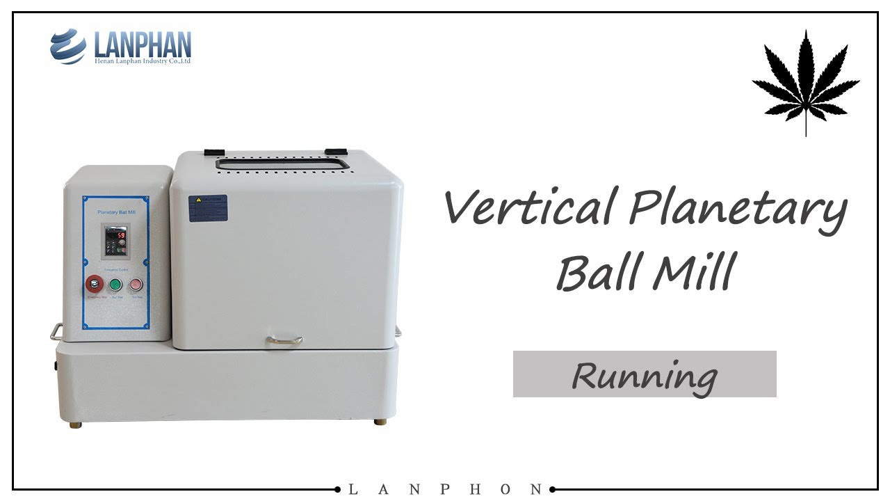 [Vertical planetary ball mill] Vertical planetary ball mill running ...