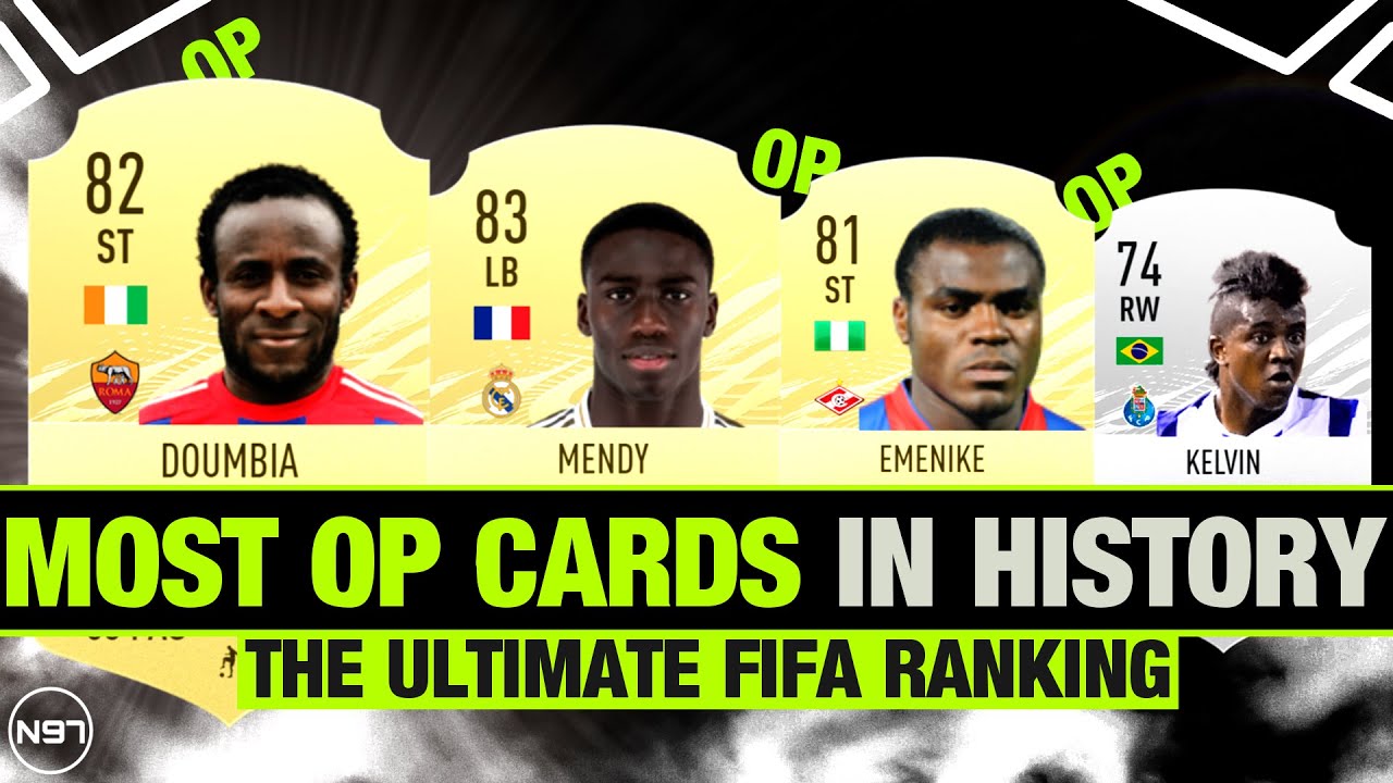 I RANKED THE MOST OP FIFA CARDS IN HISTORY...THE RESULT IS INSANE - YouTube