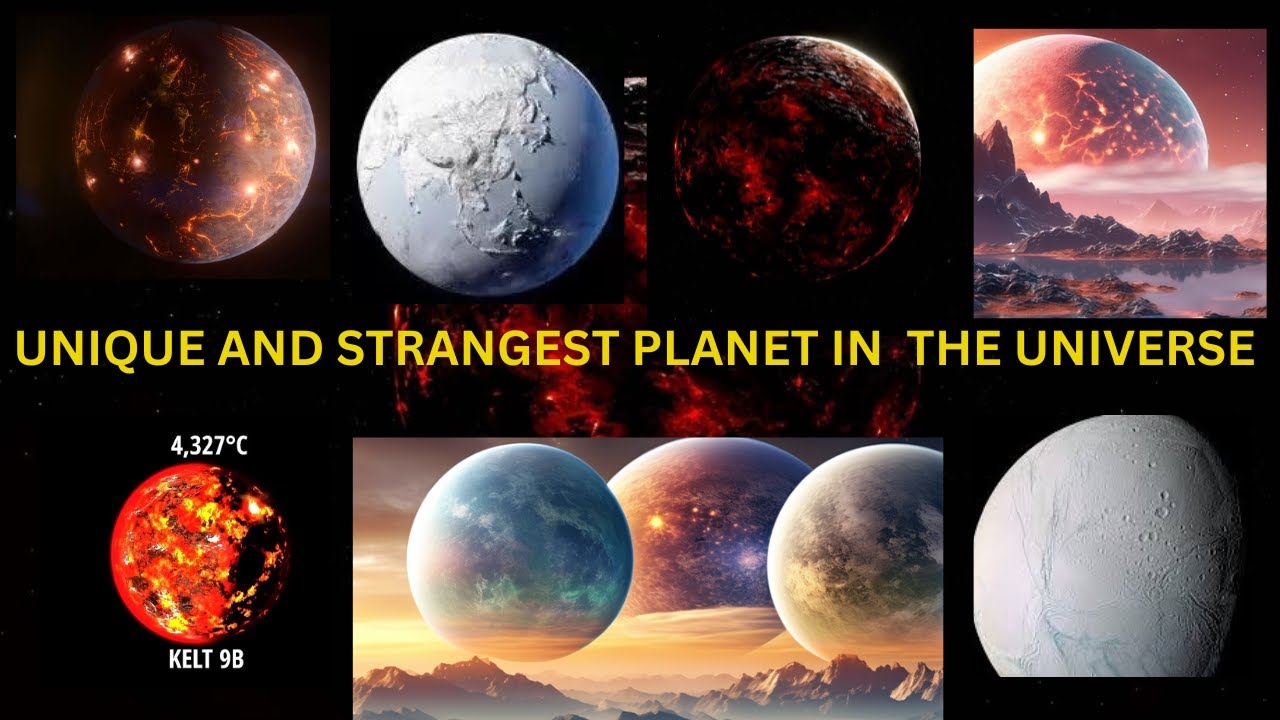 Most Unique and Strange planet in the universe, Wonders of the universe ...