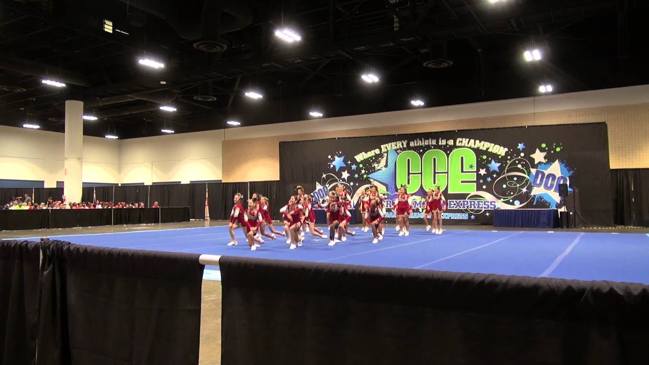 2013 CCE Cheer competition - Lutz Chiefs Midgets - YouTube