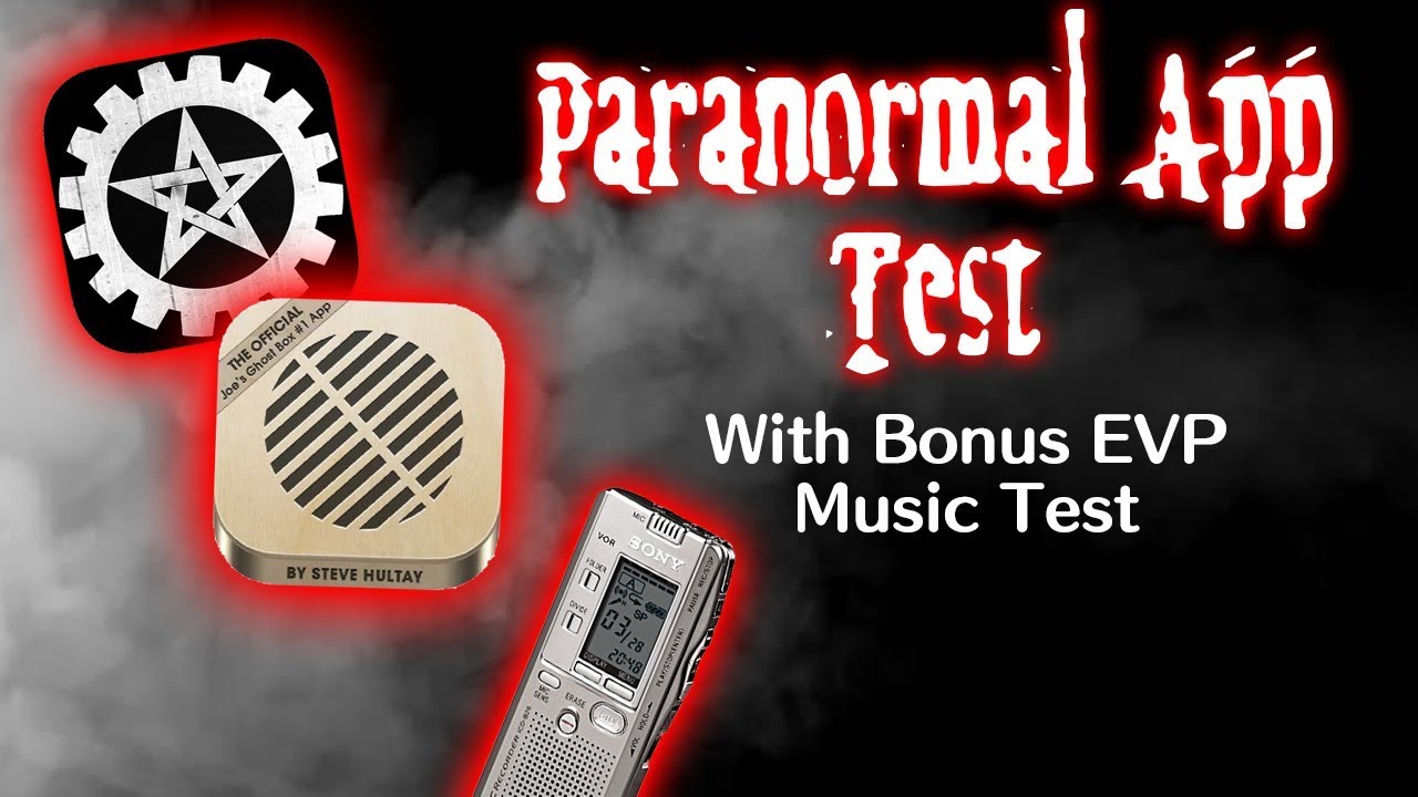 Paranormal App Test with EVP Music Experiment (USE HEADPHONES) - YouTube