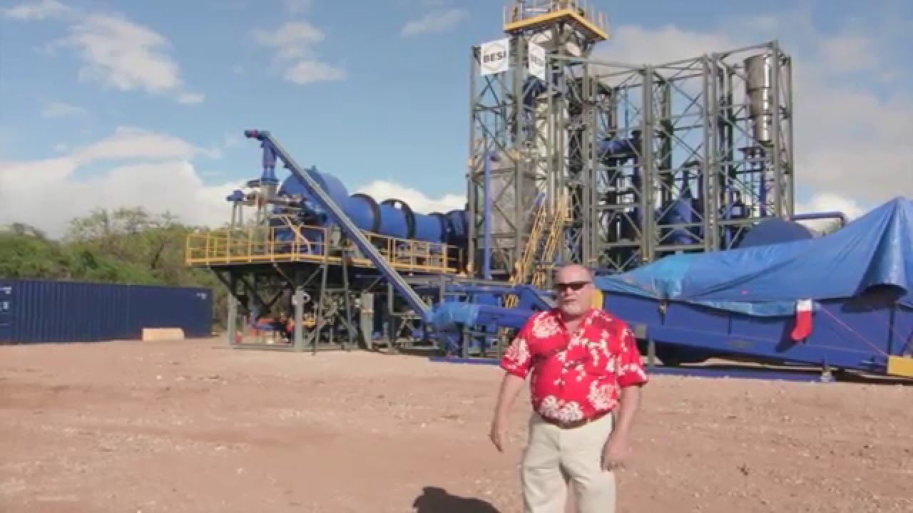 Air Force Waste to Energy project - YouTube