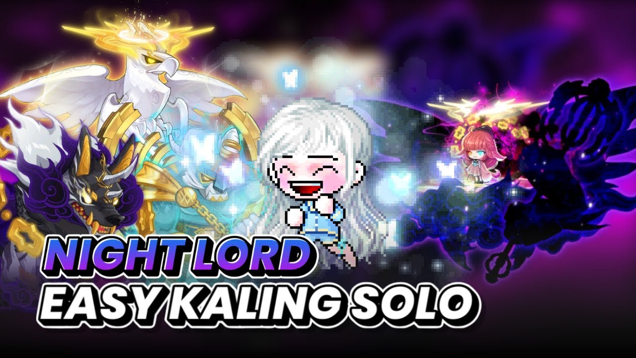 MapleStory Night Lord Easy Kaling Solo (148m CP / 56k HEXA) - Kronos ...