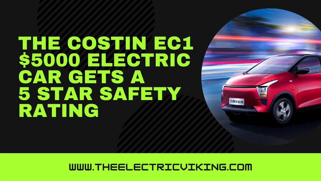 The Costin EC1 $5000 Electric car gets a 5 star safety rating - YouTube