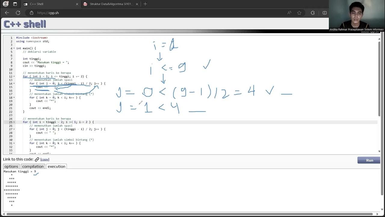 UTS STRUKTUR DATA dan ALGORITMA | UNIVERSITAS SIBER ASIA - YouTube